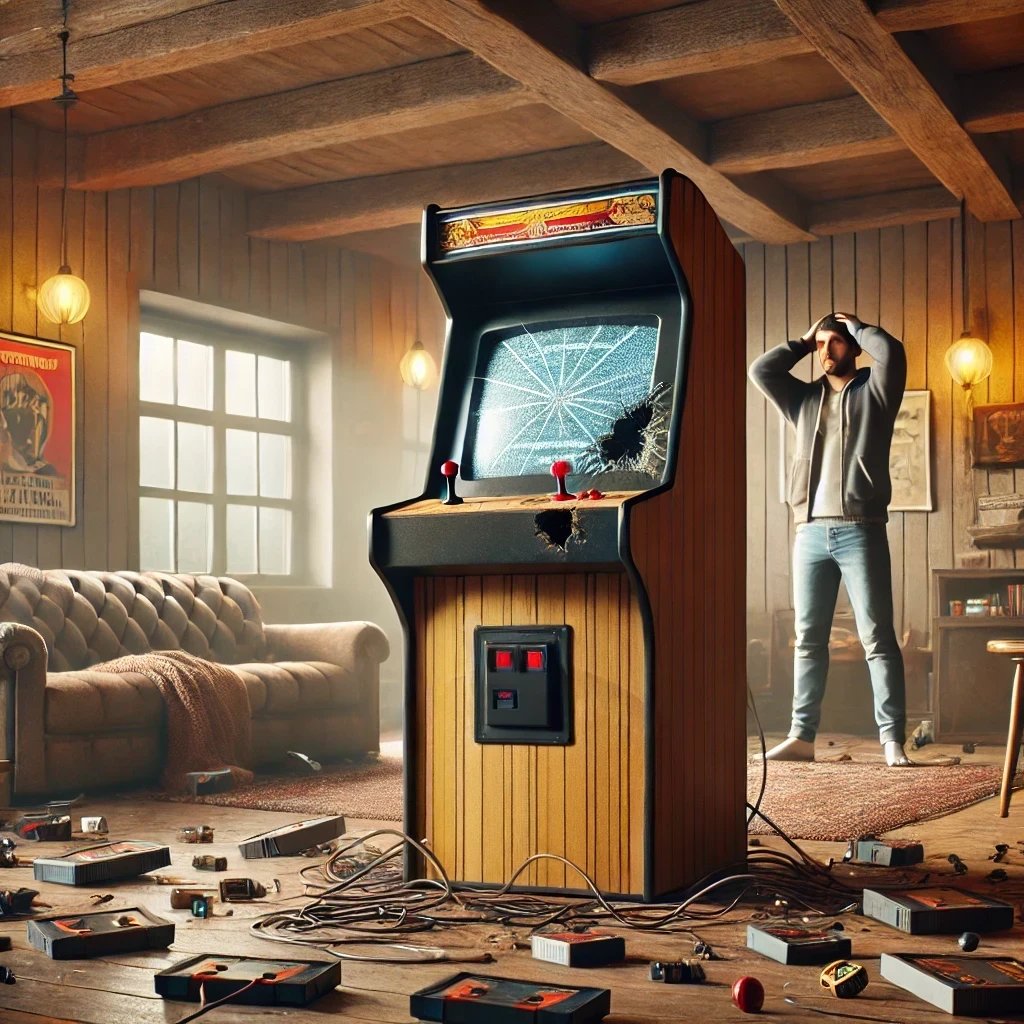 24inch Bartop Flat Pack Kit (Plain 18mm MDF) - Arcade Bits